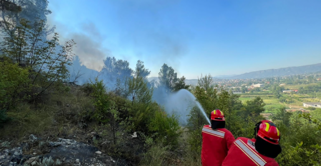 Wildfires rage across Albania – Abc News