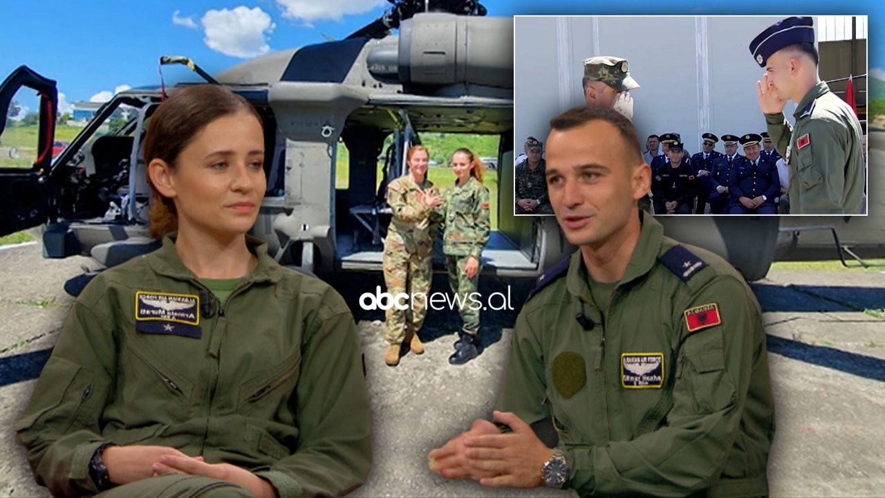 Armela dhe Ditmari i bashkohen Forcave Ajrore, i riu tregon historinë ...