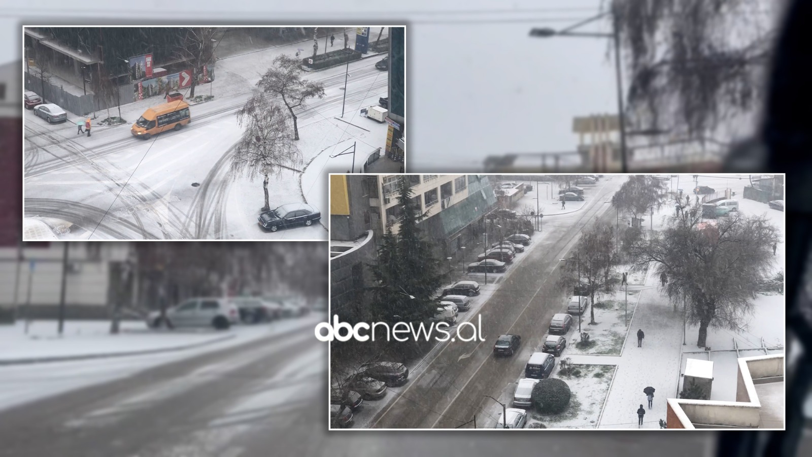 Korça Zbardhet Nga Dëbora Abc News