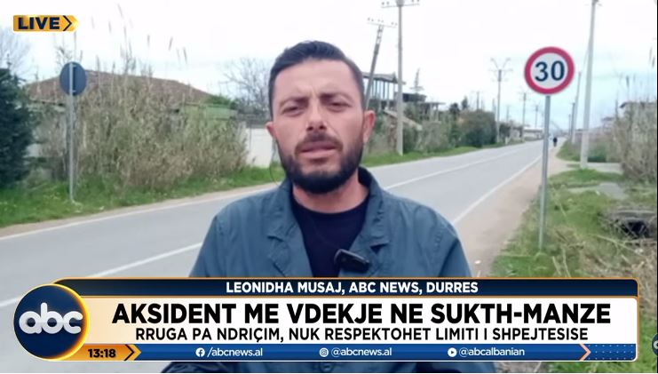 Aksidenti në Manëz, automjetet injorojnë plotësisht sinjalistikën ...